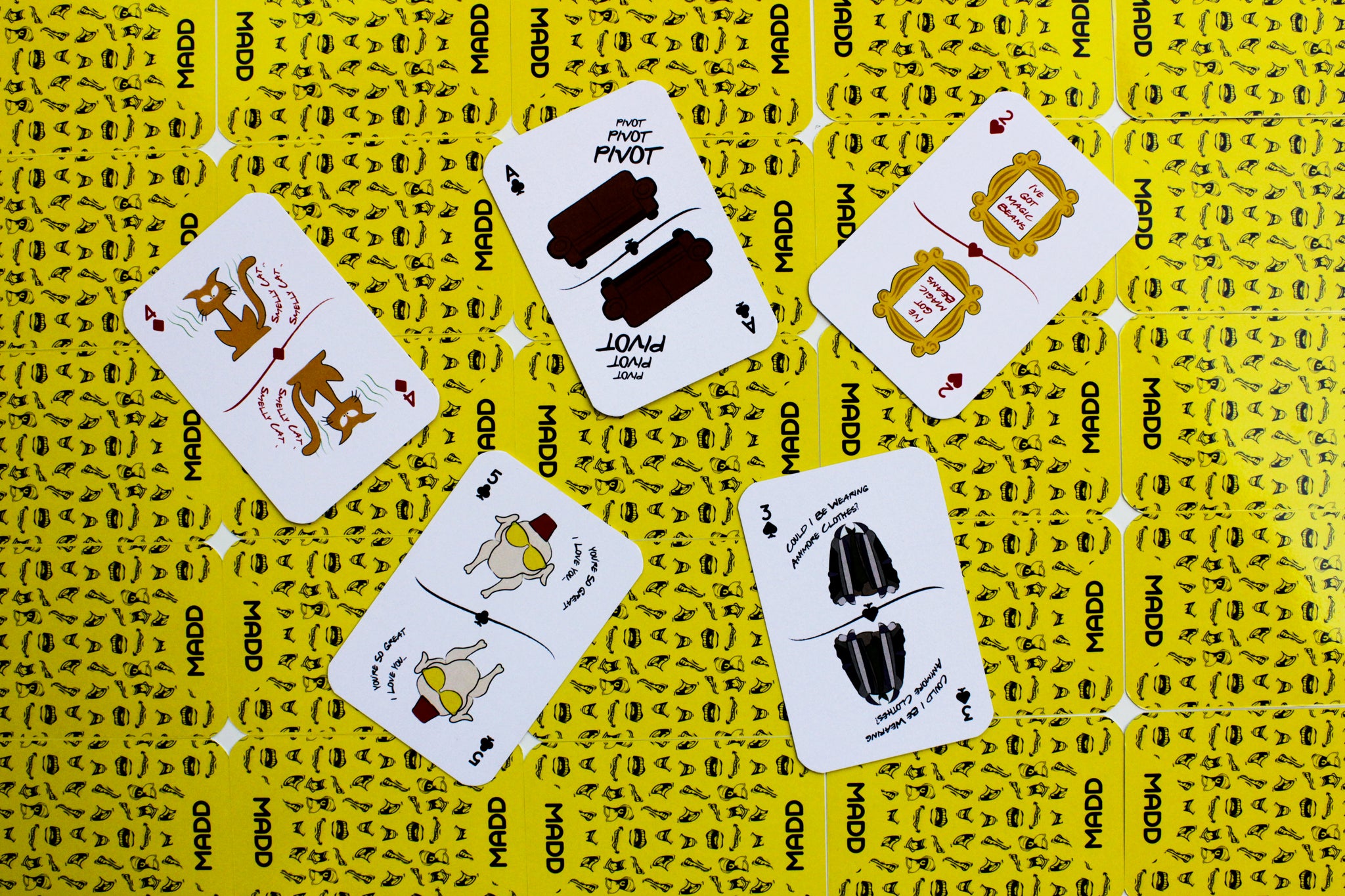 Friends Playing Cards – MADD