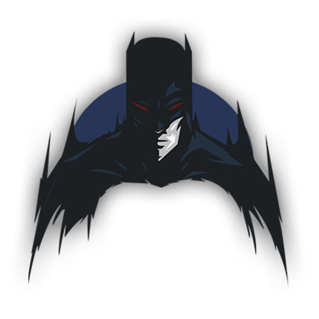 Batman Apple logo sticker – MADD
